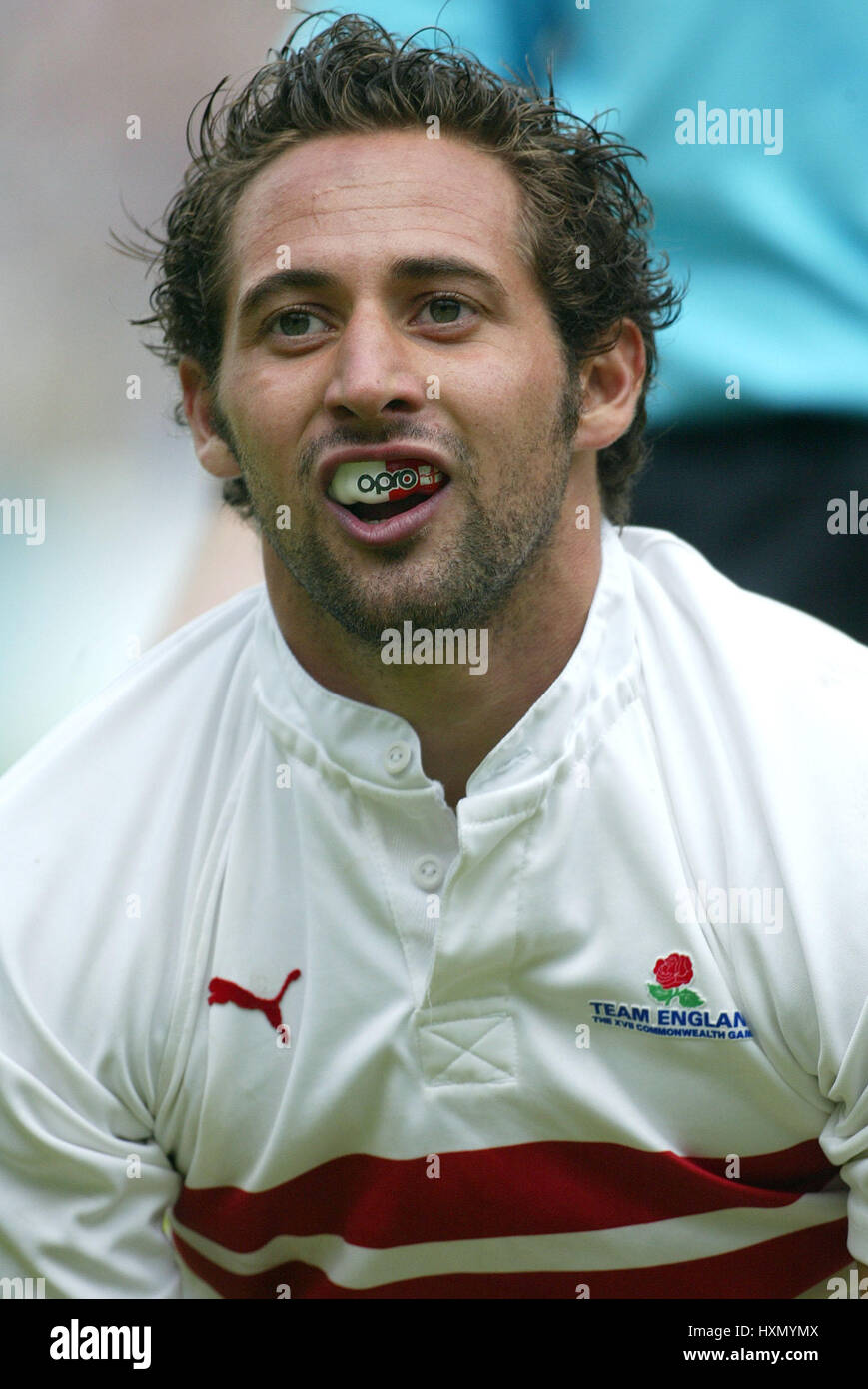 BEN GOLLINGS ENGLAND RU MANCHESTER ENGLAND 07 August 2002 Stock Photo ...
