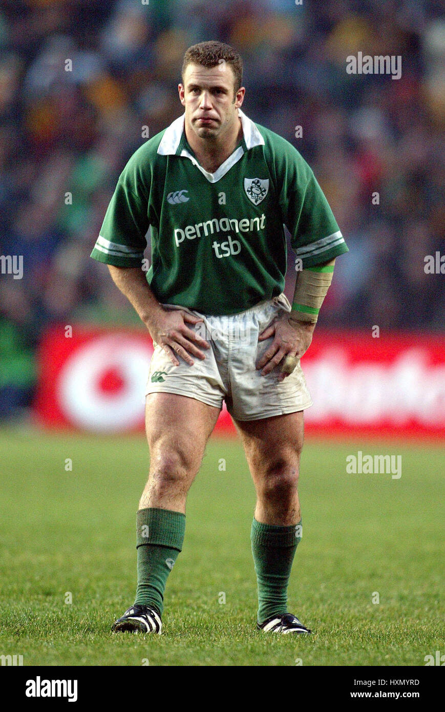 KEVIN MAGGS IRELAND LANSDOWNE ROAD DUBLIN 09 November 2002 Stock Photo ...