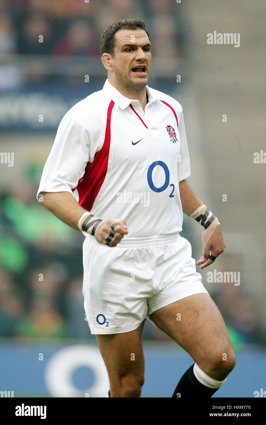 MARTIN JOHNSON ENGLAND & LEICESTER TIGERS RU TWICKENHAM LONDON ENGLAND ...