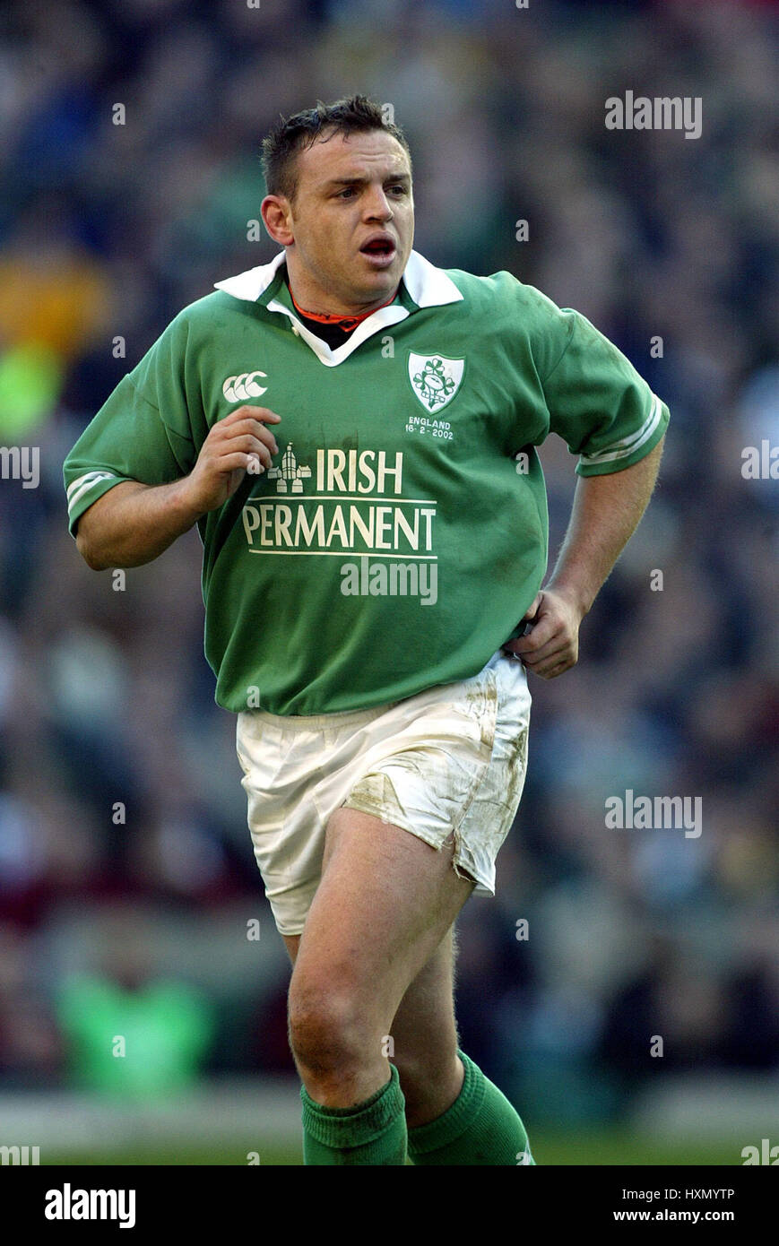 ROB HENDERSON IRELAND & MUNSTER RU LONDON TWICKENHAM 16 February 2002 ...