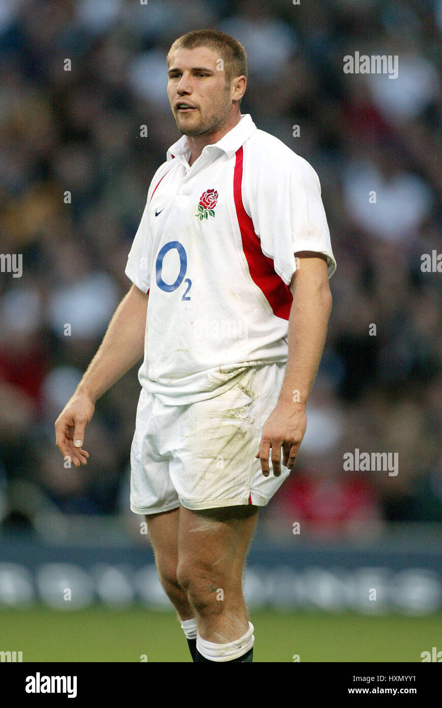 BEN COHEN ENGLAND & NORTHAMPTON SAINTS TWICKENHAM LONDON ENGLAND 09 ...
