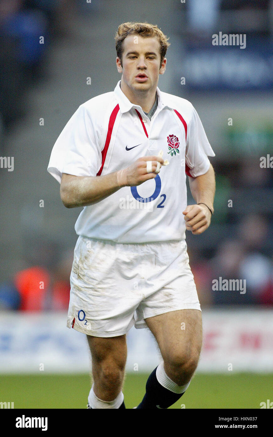 JAMES SIMPSON-DANIEL ENGLAND & GLOUCESTER RU TWICKENHAM LONDON ENGLAND ...
