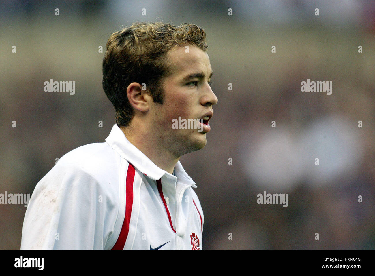 JAMES SIMPSON-DANIEL ENGLAND & GLOUCESTER RU TWICKENHAM LONDON ENGLAND ...