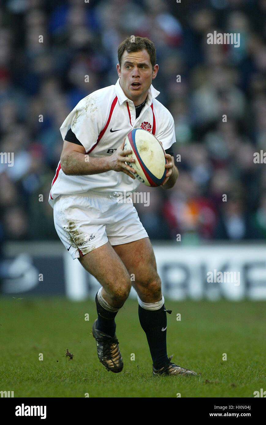 KYRAN BRACKEN ENGLAND & SARACENS RU LONDON TWICKENHAM 16 February 2002 ...