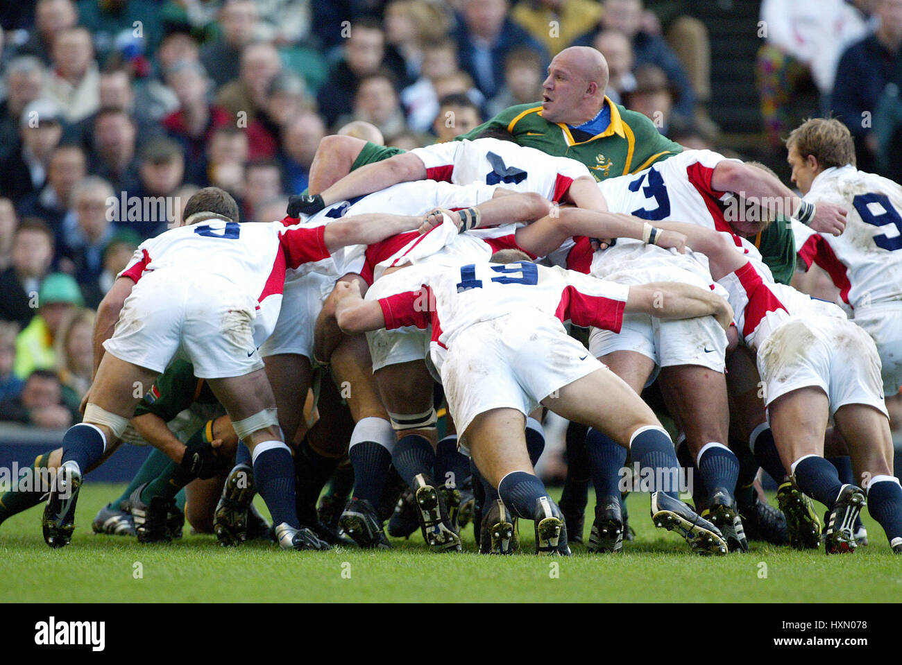 England scrum hi-res stock photography and images - Alamy