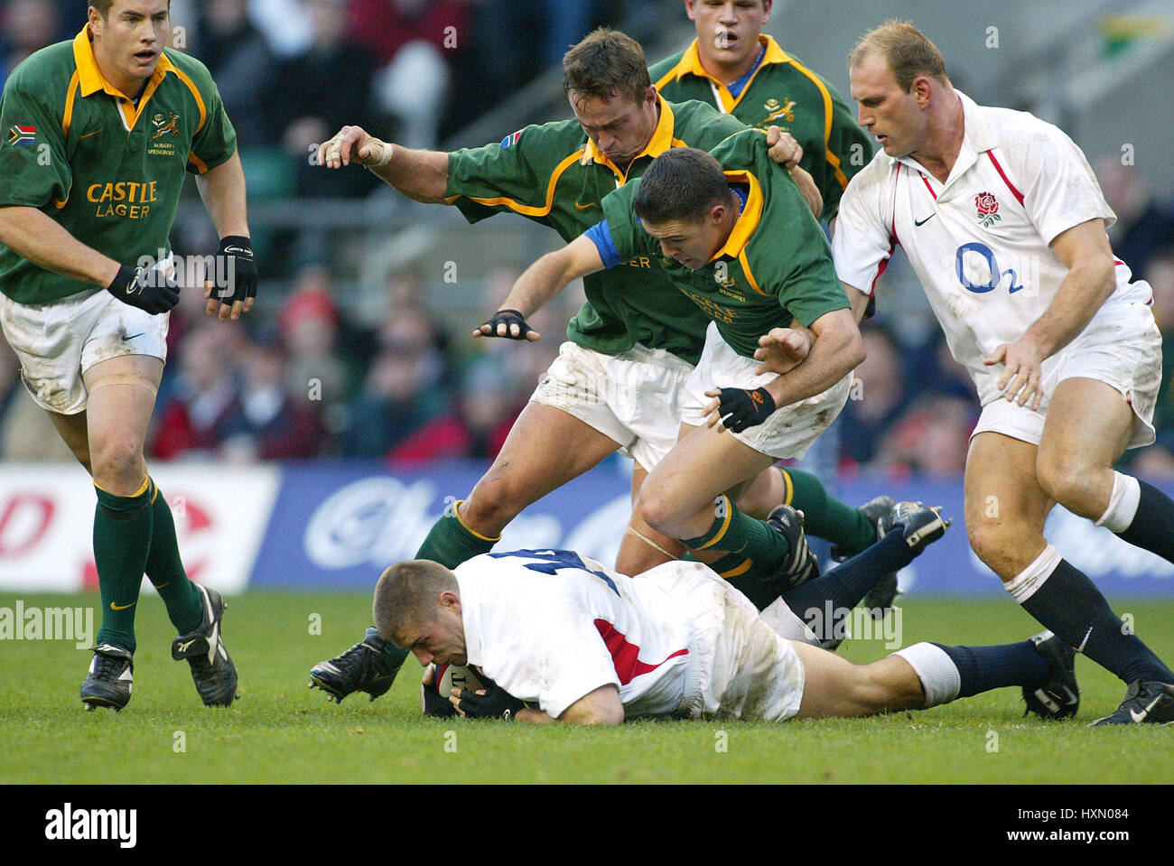 BEN COHEN & ANDRE PRETORIUS ENGLAND V SOUTH AFRICA TWICKENHAM LONDON ...