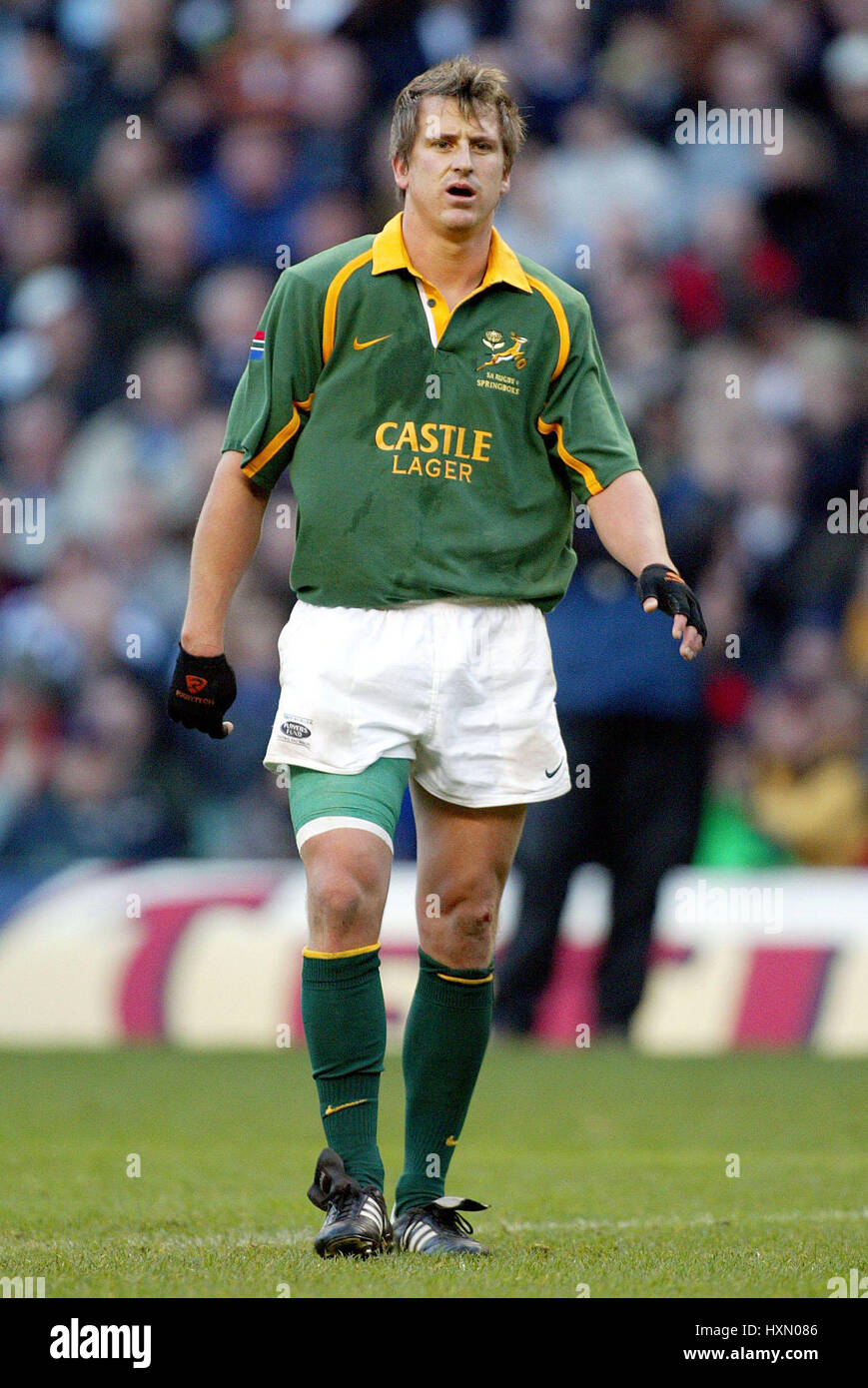 ROBBIE FLECK SOUTH AFRICA RU TWICKENHAM LONDON ENGLAND 23 November 2002 ...