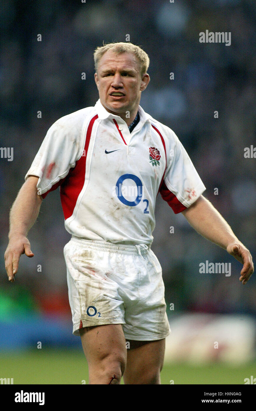 NEIL BACK ENGLAND & LEICESTER TIGERS RU TWICKENHAM LONDON ENGLAND 23 ...