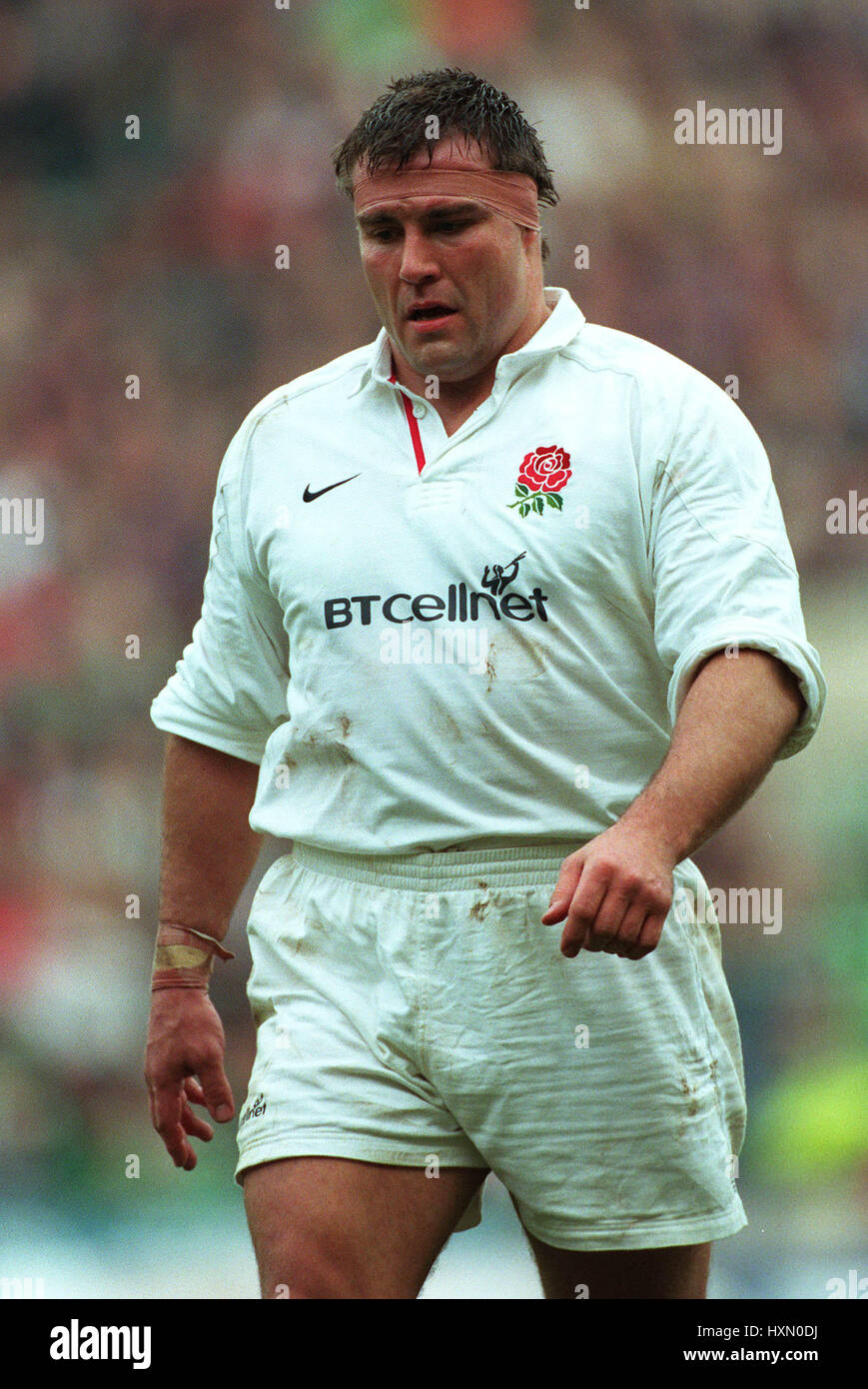 JASON LEONARD ENGLAND & HARLEQUINS RU 05 February 2000 Stock Photo - Alamy