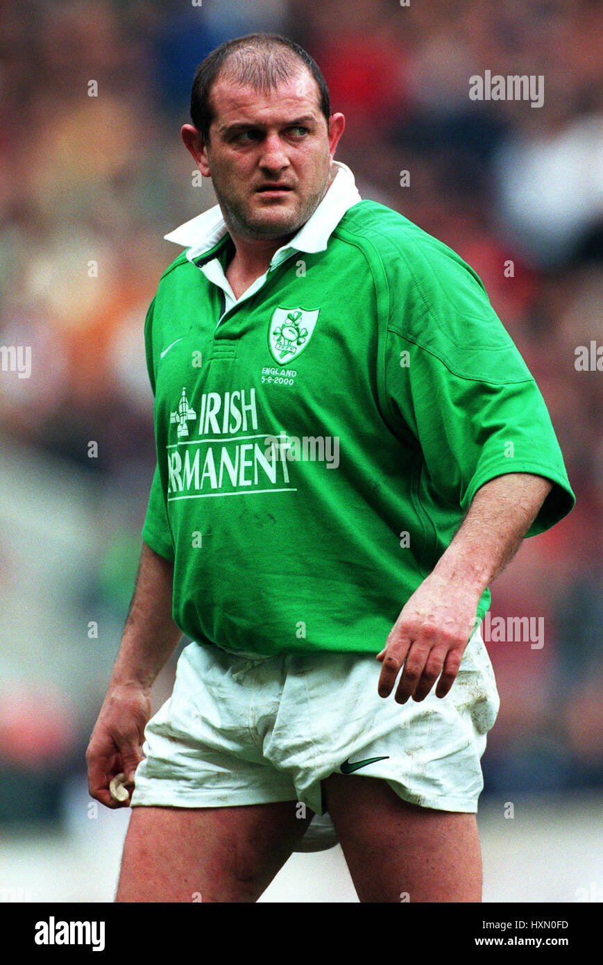 PETER CLOHESSY IRELAND & YOUNG MUNSTER RU 05 February 2000 Stock Photo ...