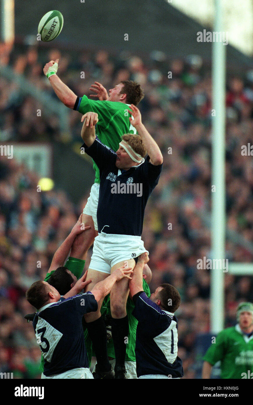 GEORGE WEIR & MALCOLM O'KELLY IRELAND V SCOTLAND 19 February 2000 Stock ...