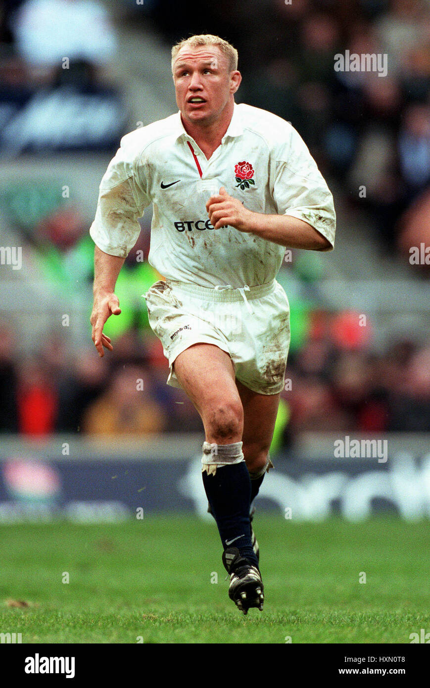 NEIL BACK ENGLAND & LEICESTER TIGERS RU 04 March 2000 Stock Photo - Alamy