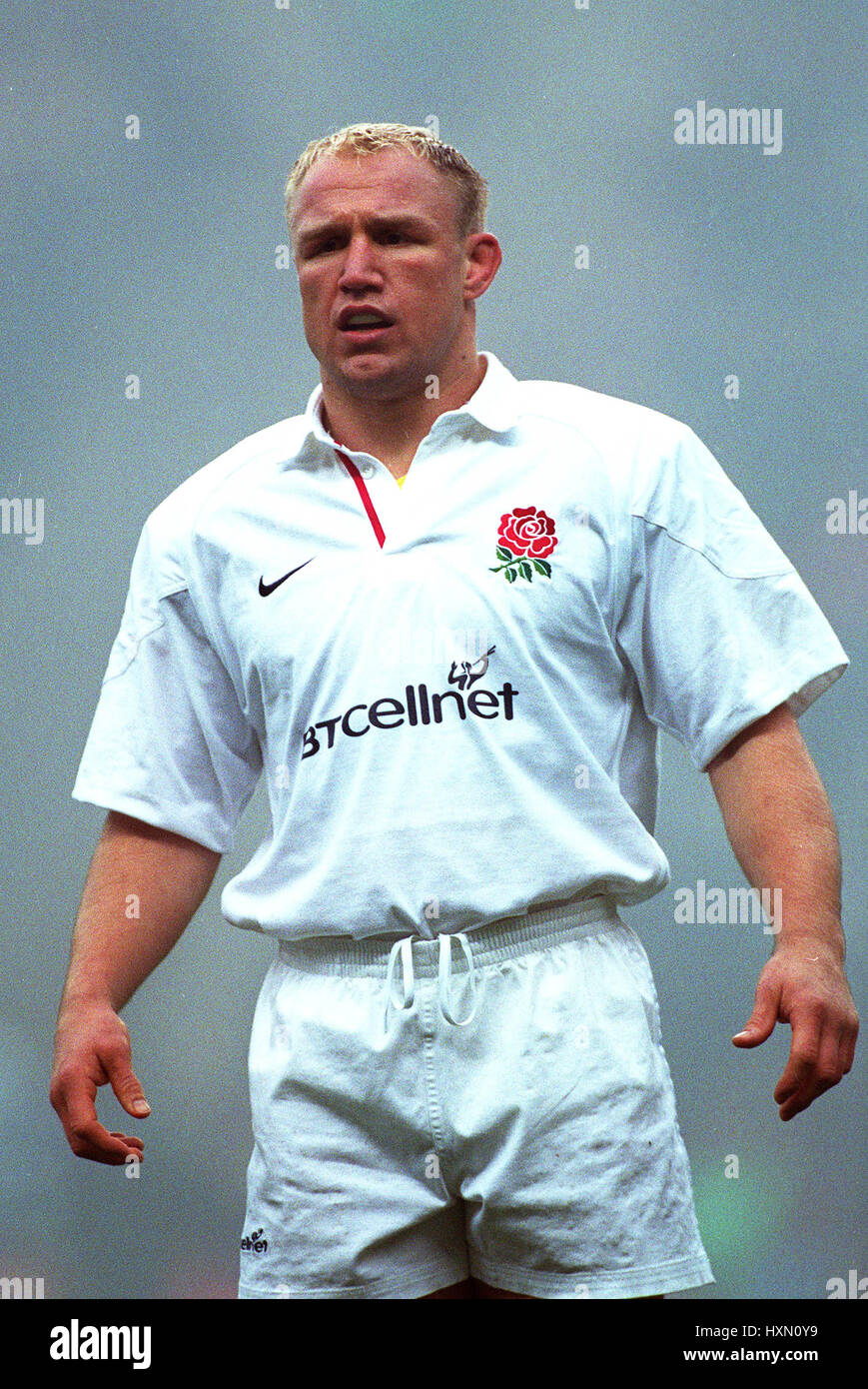 NEIL BACK ENGLAND & LEICESTER TIGERS RU TWICKENHAM LONDON 20 November ...