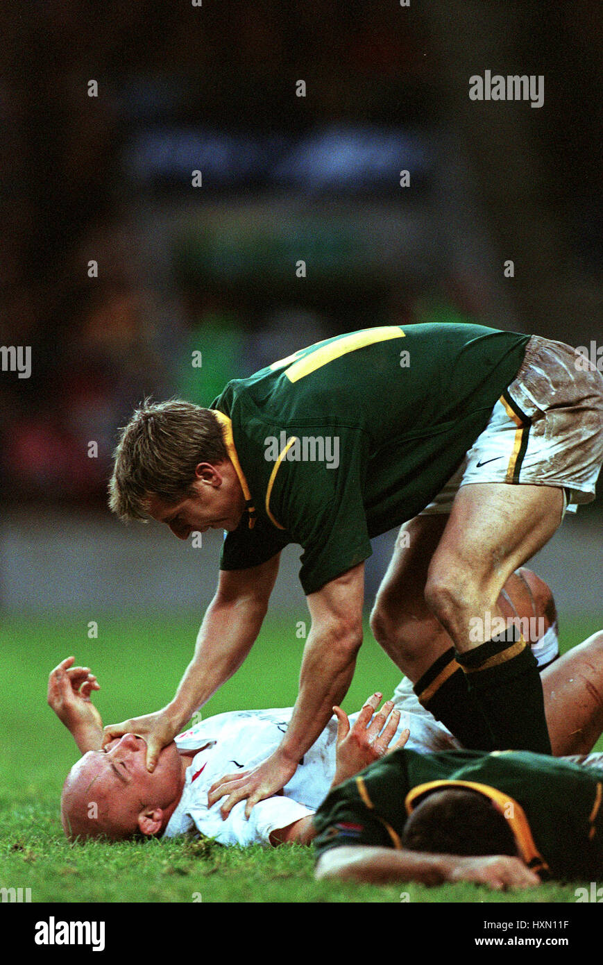 ROBBIE FLECK & PHIL GREENING ENGLAND V SOUTH AFRICA LONDON TWICKENHAM ...