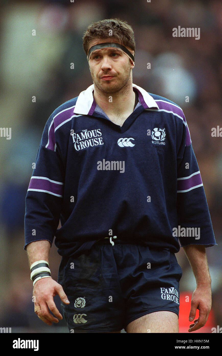 SCOTT MURRAY SCOTLAND & SARACENS RU TWICKENHAM LONDON 03 March 2001 ...