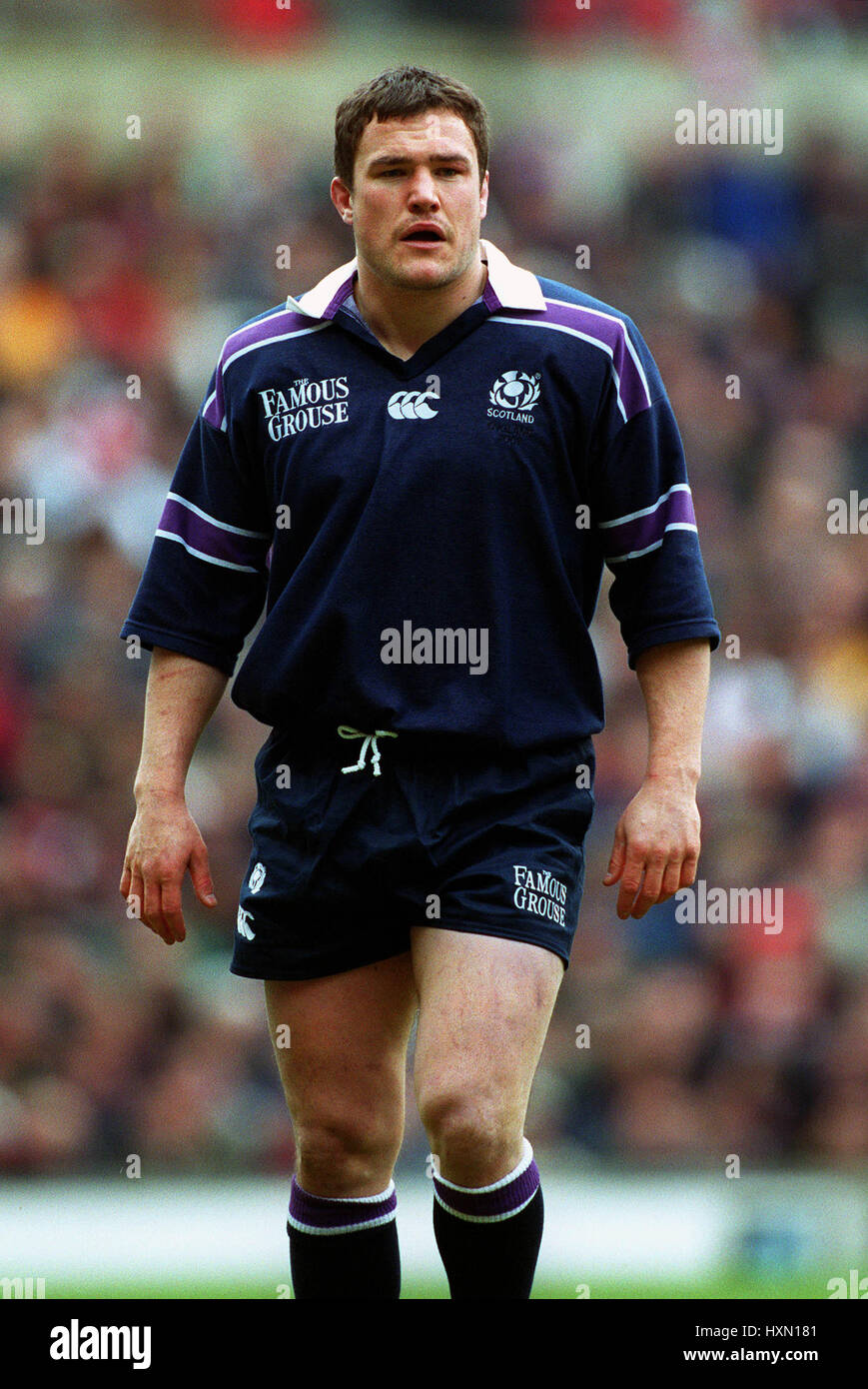 GORDON BULLOCH SCOTLAND & GLASGOW CALEDONIANS TWICKENHAM LONDON 03 ...