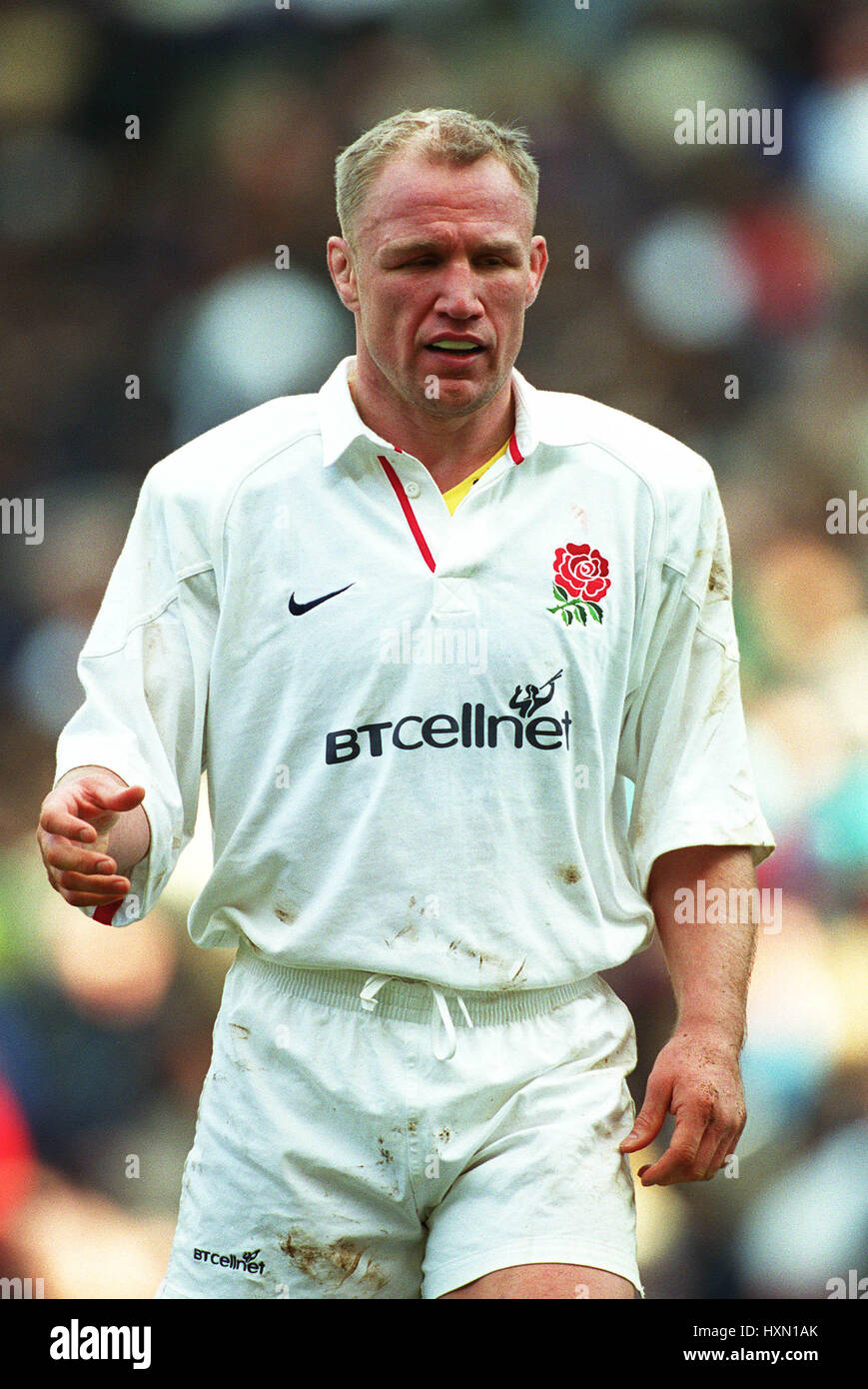 NEIL BACK ENGLAND & LEICESTER TIGERS RU LONDON TWICKENHAM LONDON 10 ...