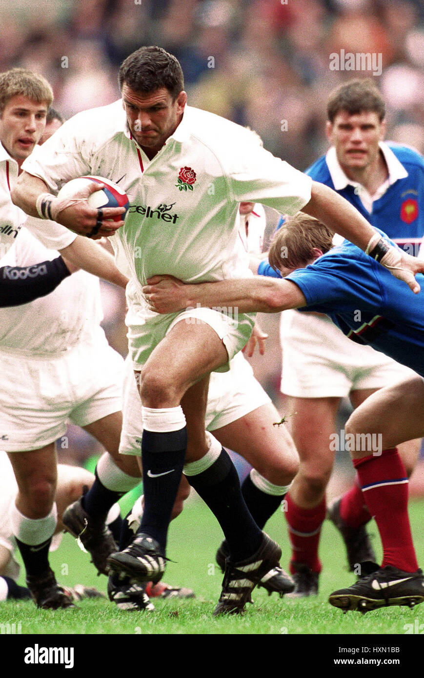 MARTIN JOHNSON ENGLAND & LEICESTER TIGERS RU TWICKENHAM LONDON ENGLAND ...