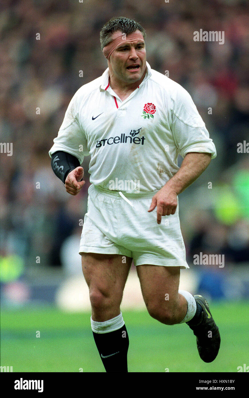 JASON LEONARD ENGLAND & NEC HARLEQUINS RU TWICKENHAM LONDON ENGLAND 07 ...