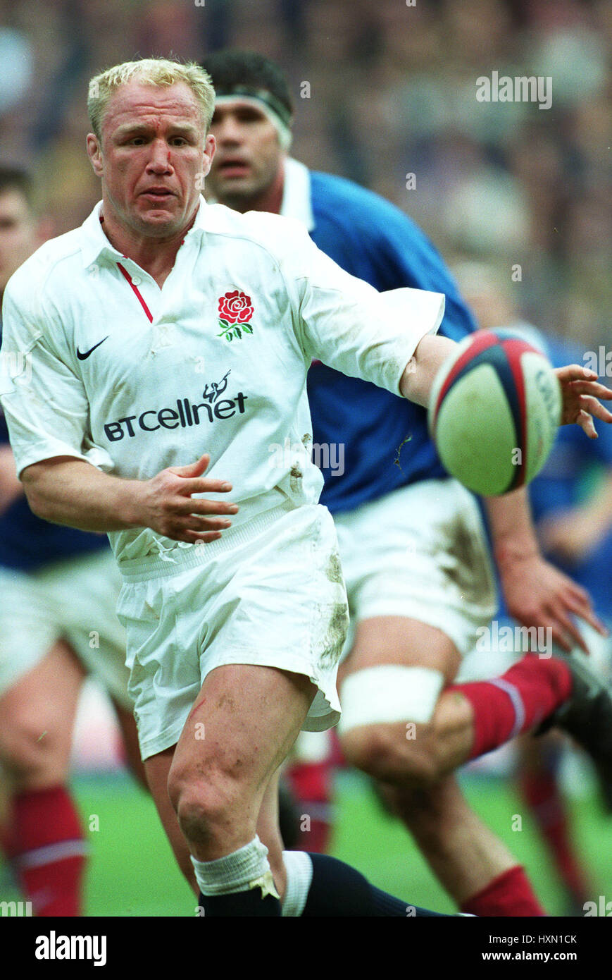 NEIL BACK ENGLAND & LEICESTER TIGERS RU TWICKENHAM LONDON ENGLAND 07 ...
