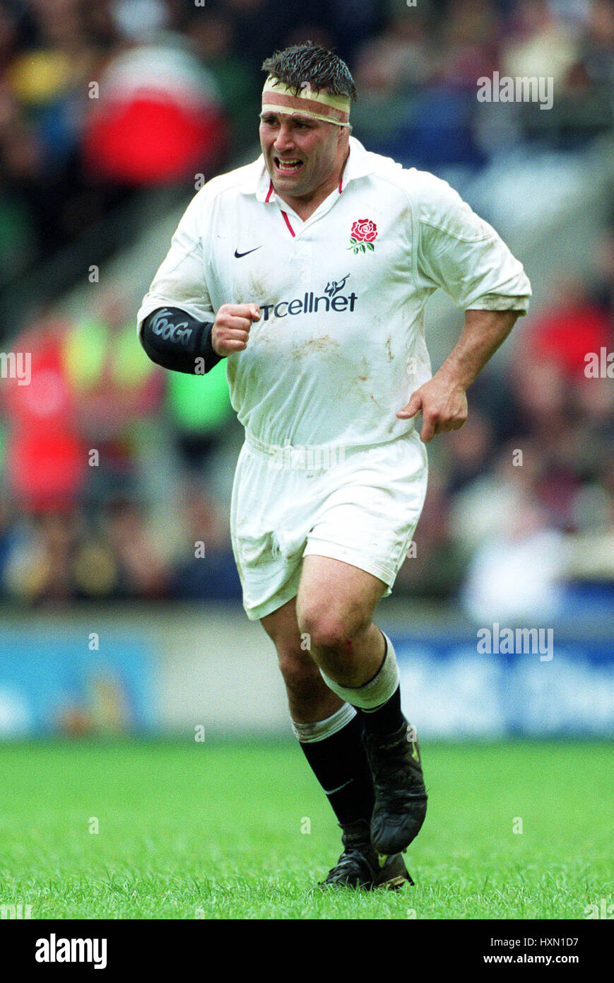 JASON LEONARD ENGLAND & NEC HARLEQUINS RU TWICKENHAM LONDON ENGLAND 07 ...