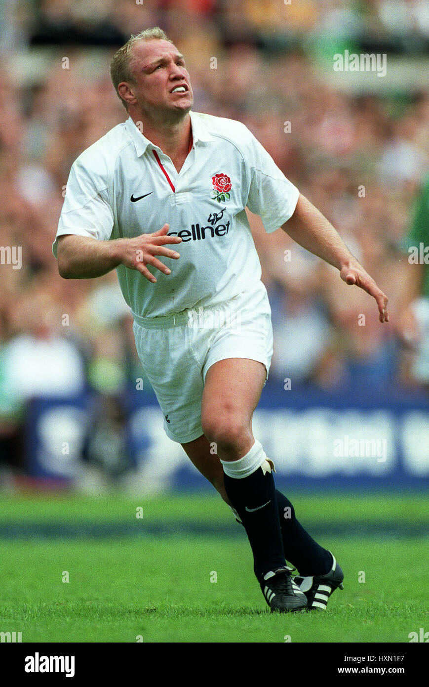 NEIL BACK ENGLAND & LEICESTER TIGERS RU LANSDOWNE ROAD DUBLIN 20 ...