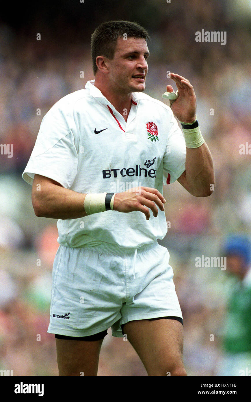 MARTIN CORRY ENGLAND & LEICESTER TIGERS RU LANSDOWNE ROAD DUBLIN 20 ...