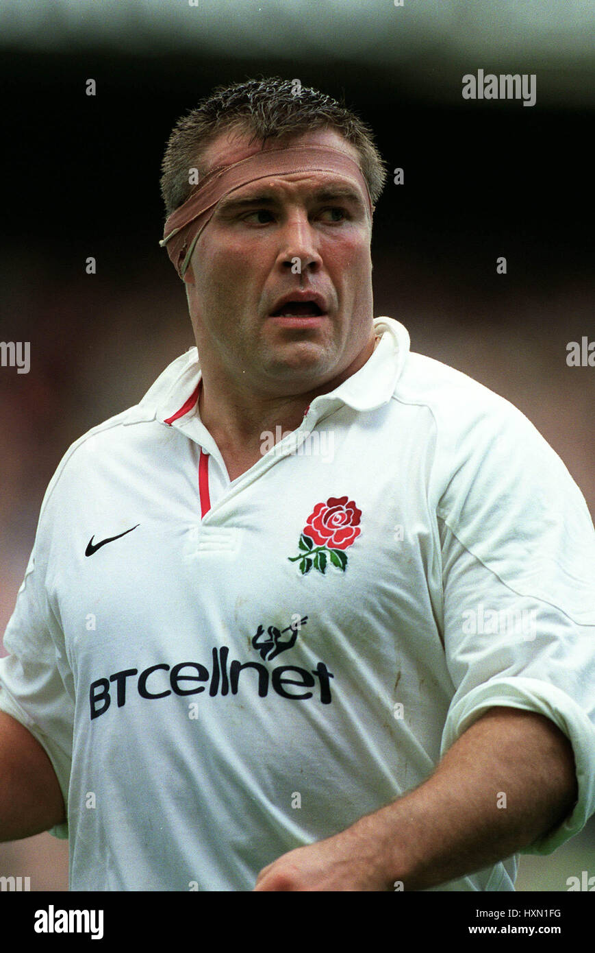 JASON LEONARD ENGLAND & NEC HARLEQUINS RU LANSDOWNE ROAD DUBLIN 20 ...