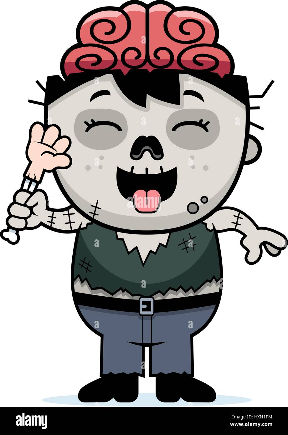 Zombie Eating Human Animated