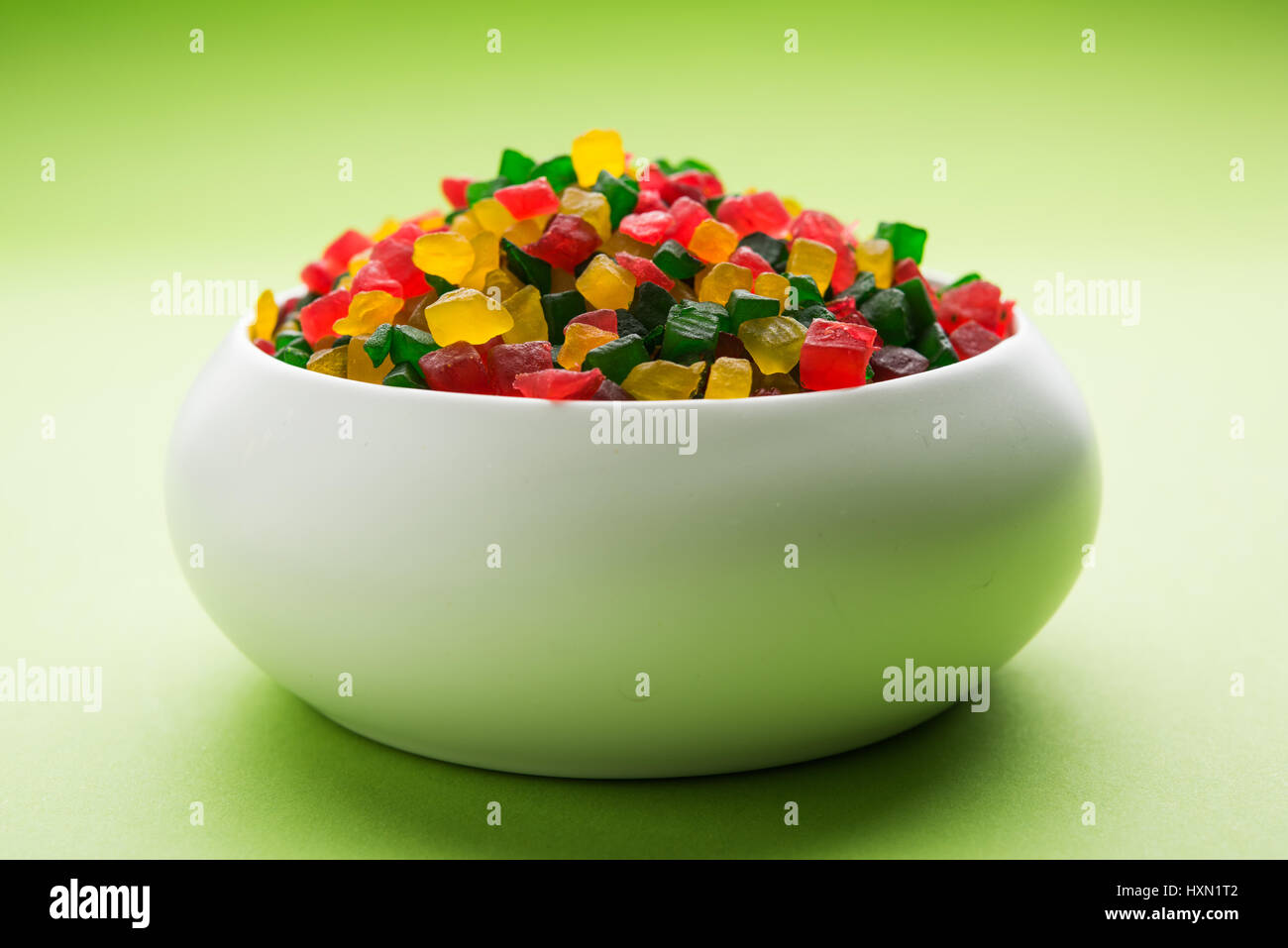 Sweet Fruit Candy Also Know As tutti-frutti, Candied Fruits served in a ...