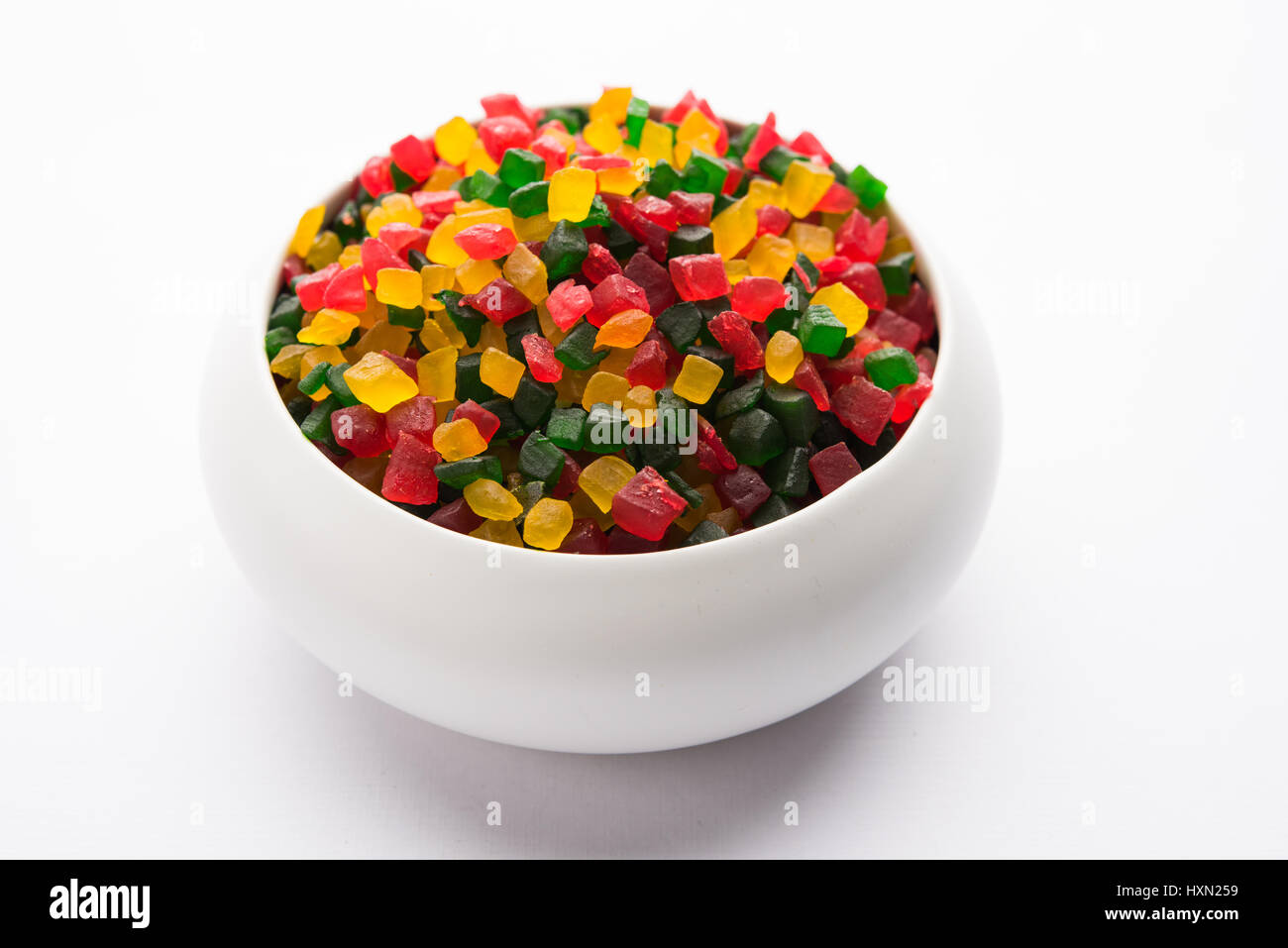 Sweet Fruit Candy Also Know As tutti-frutti, Candied Fruits served in a ...