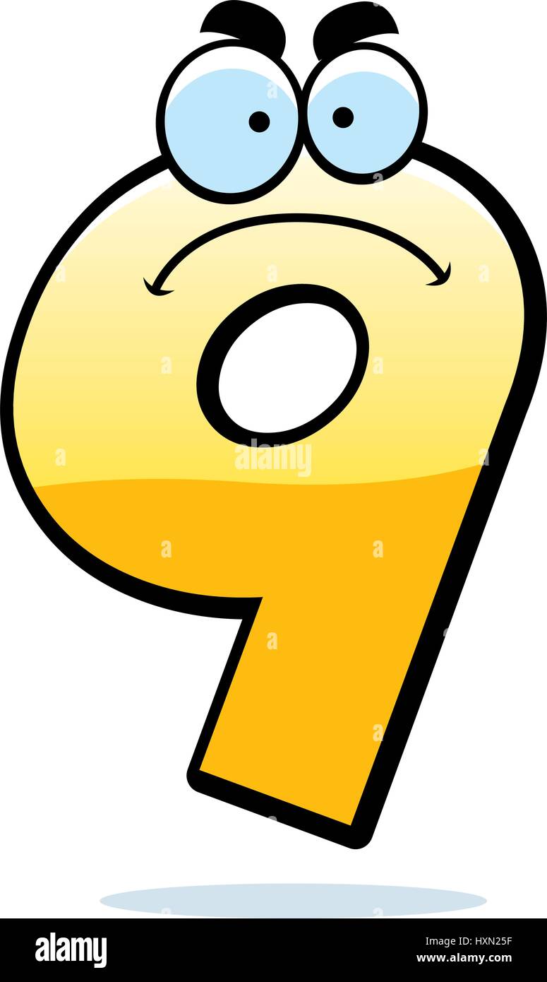 Number Nine Clip Art