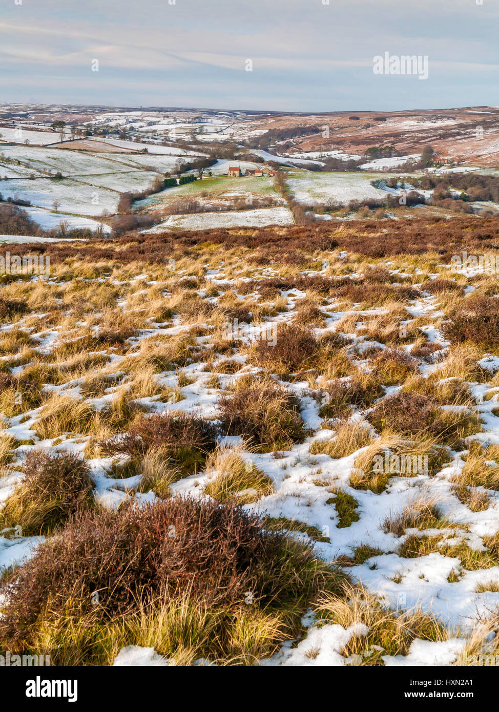 View snowy fields hi-res stock photography and images - Alamy