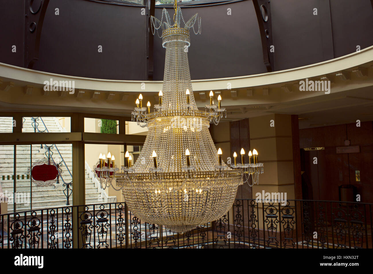 Monaco, Monte-Carlo: Galerie Metropole shopping center, interior ...
