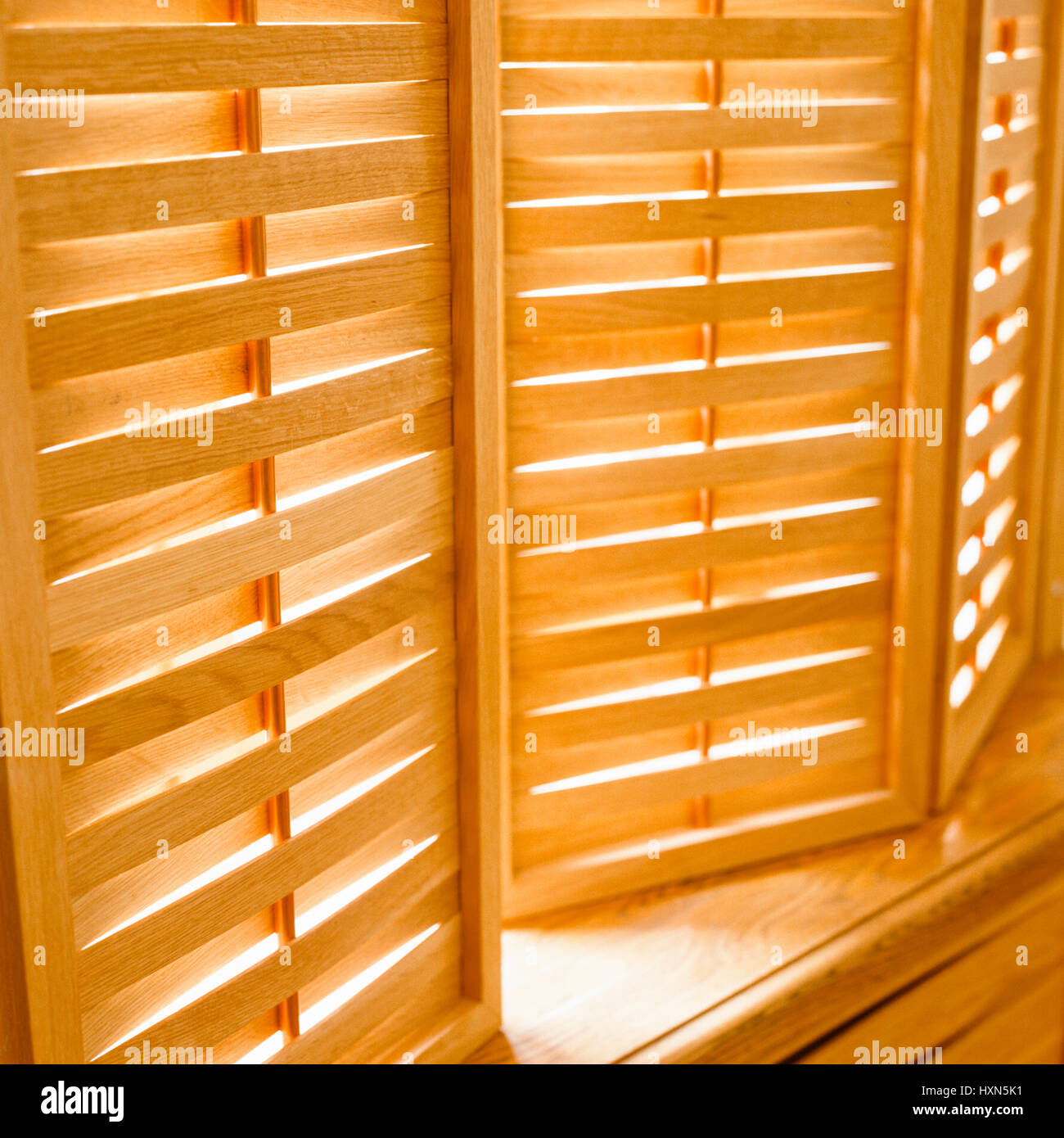 Slatted windows hi-res stock photography and images - Alamy