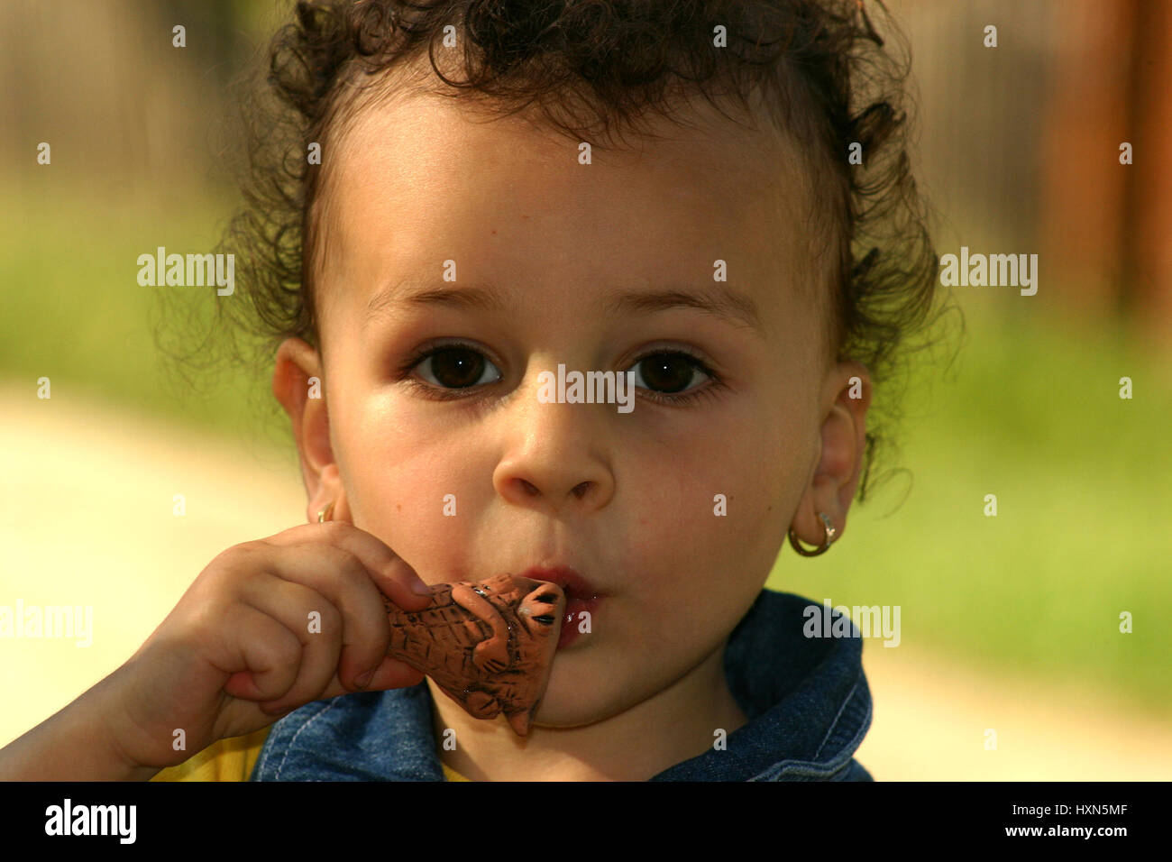Whistle blow child hi-res stock photography and images - Alamy