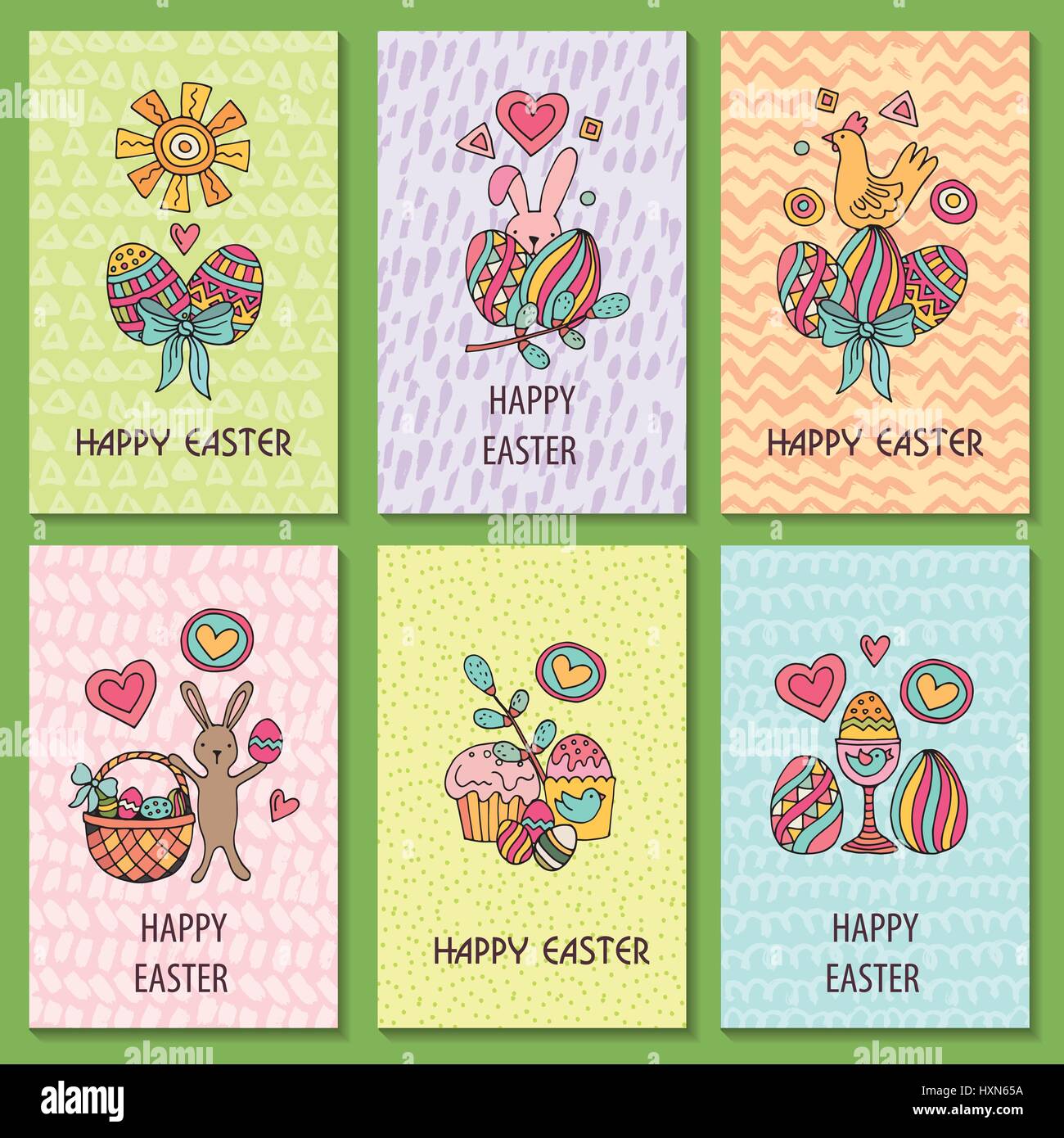 Congratulations with easter Stock Vector Images - Alamy