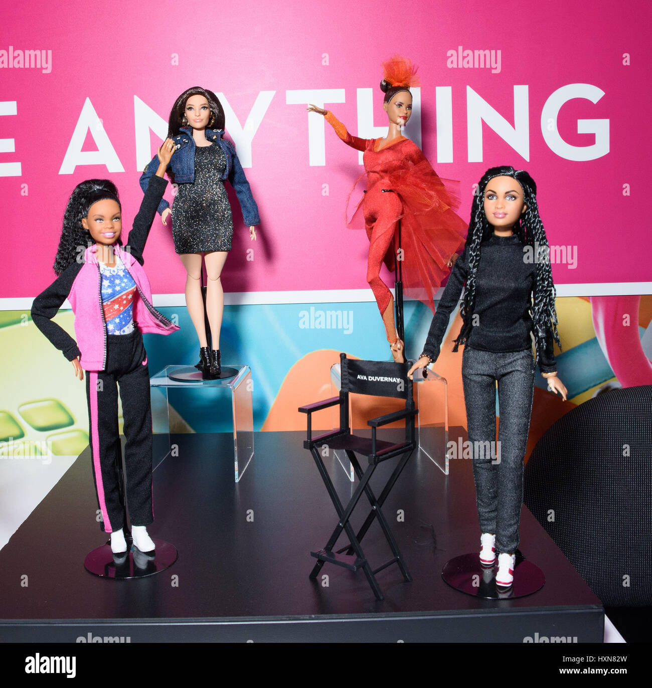New York Toy Fair 2017 Featuring: Mattel Barbie Dolls Where: New York ...