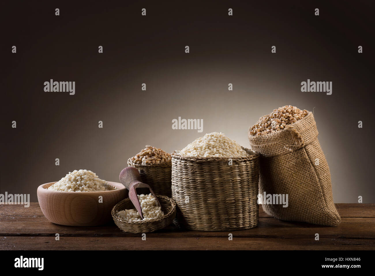 Rice bags hi-res stock photography and images - Alamy