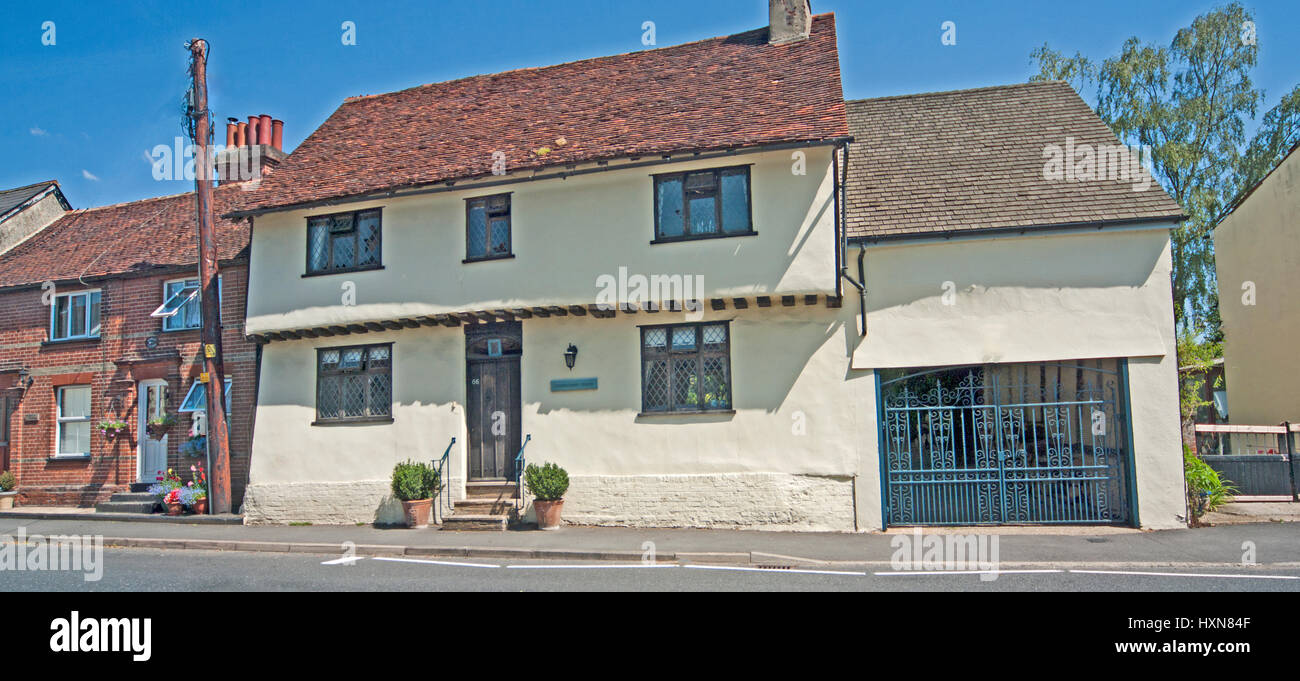 Bildeston, Ancient House, Suffolk, East Anglia Stock Photo - Alamy