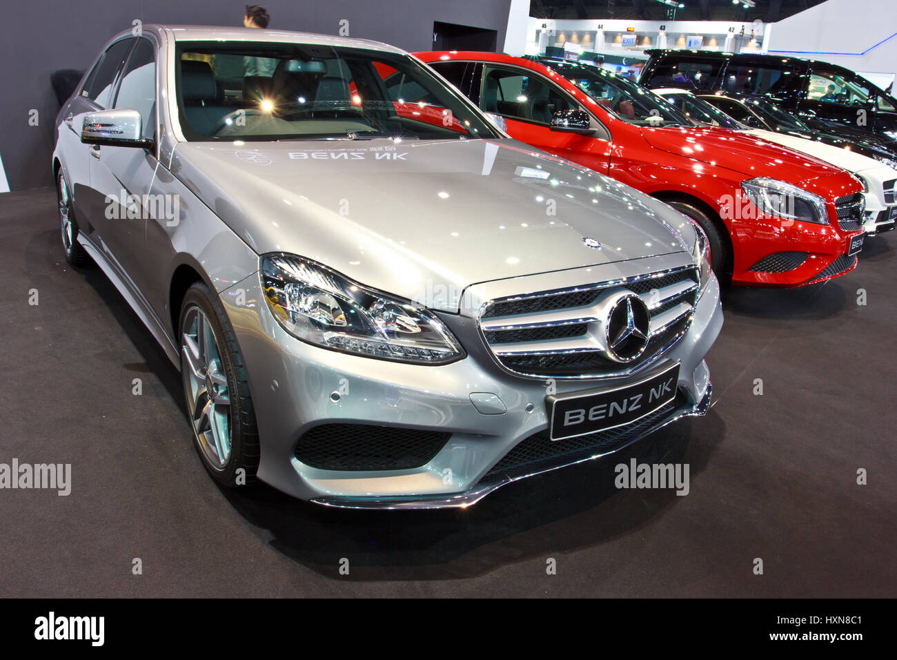 BANGKOK - JUNE 23 : BENZ show at The second Bangkok International Auto ...