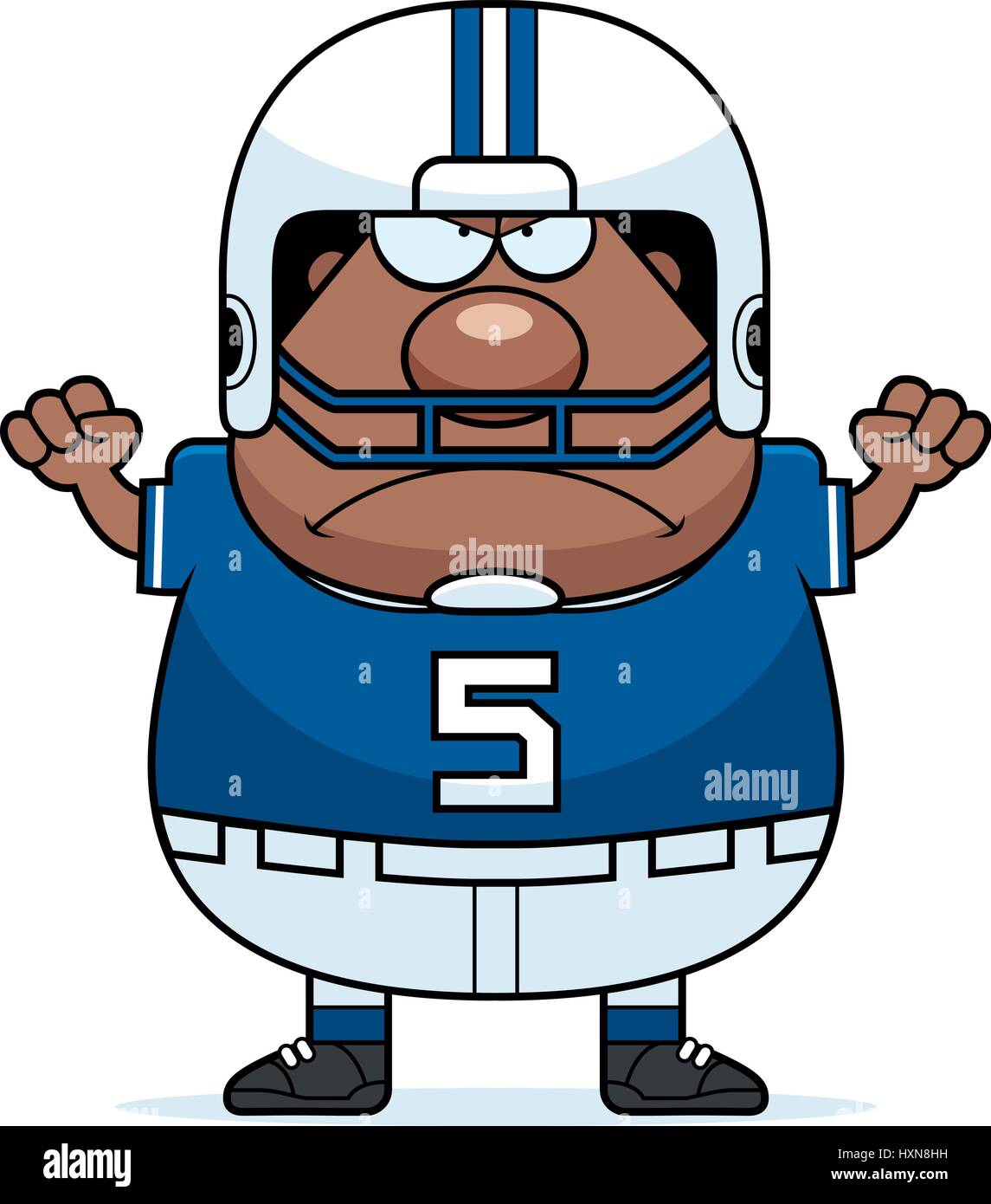 Angry football Stock Vector Images - Alamy