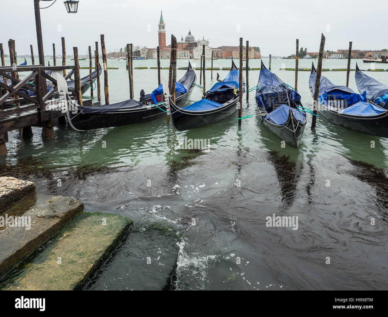 Blue gondola covers hi-res stock photography and images - Alamy