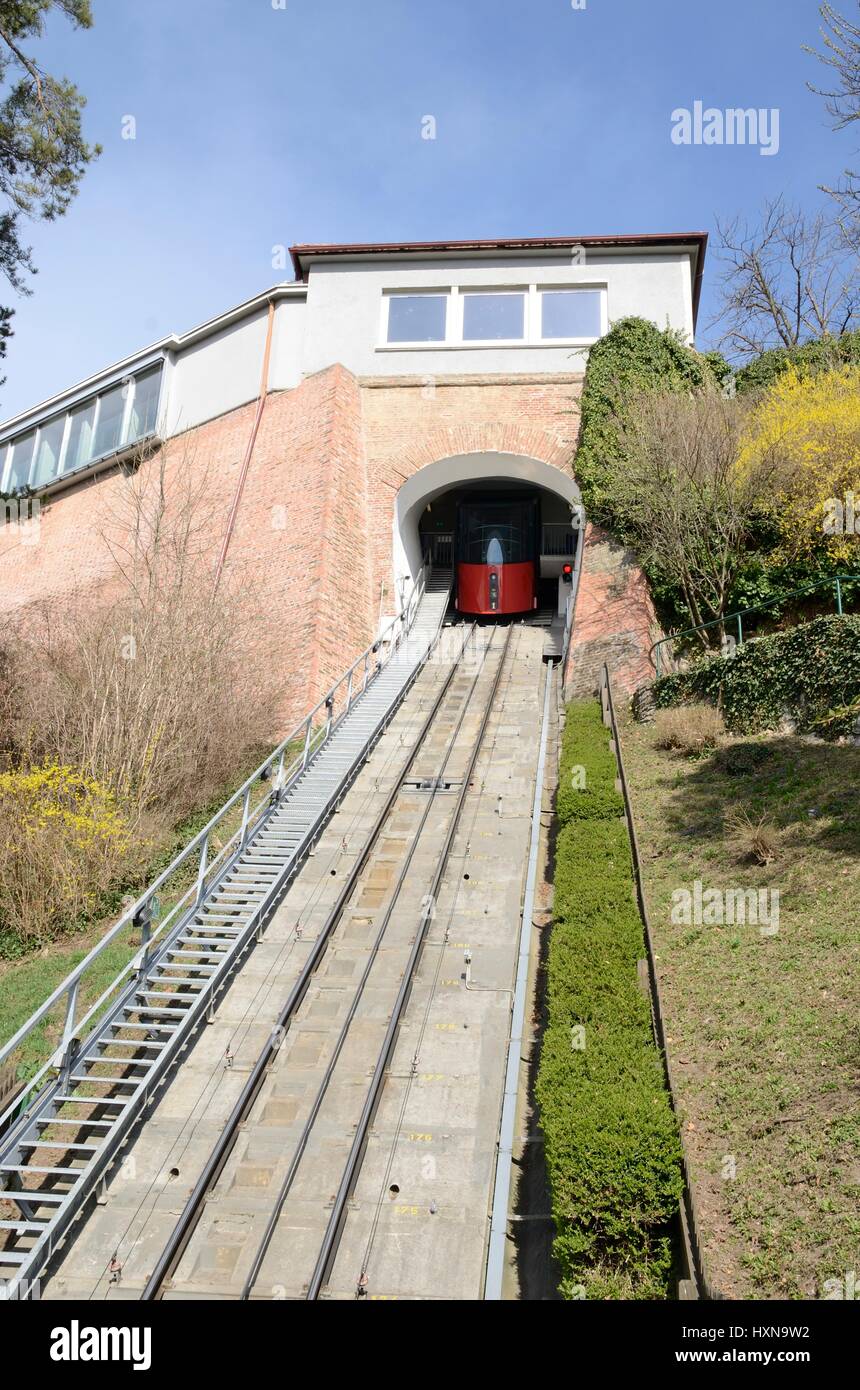 Graz austria funicular hi-res stock photography and images - Alamy