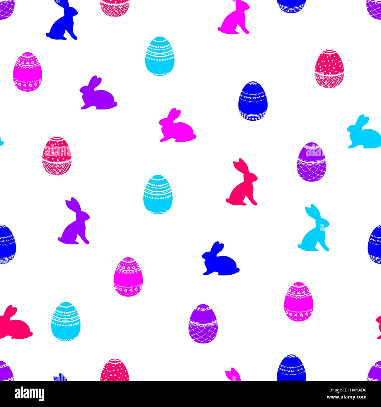 Rabbit pattern hi-res stock photography and images - Alamy