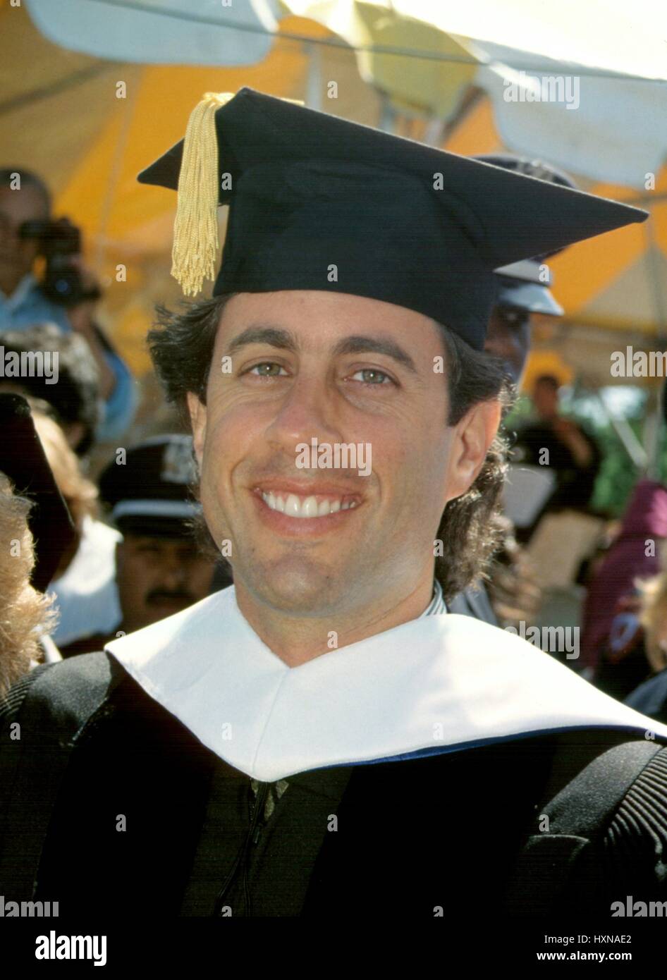 Jerry Seinfeld recieving his Honorary degree from Queens College ...