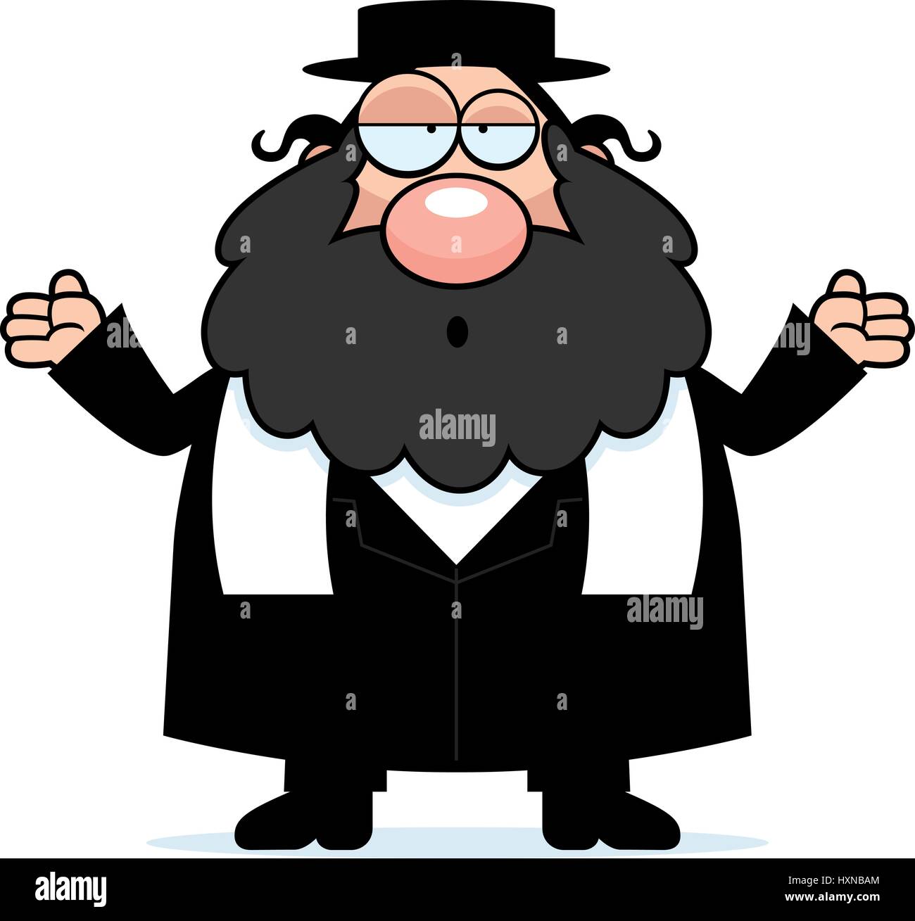 Rabbi vector vectors hi-res stock photography and images - Alamy