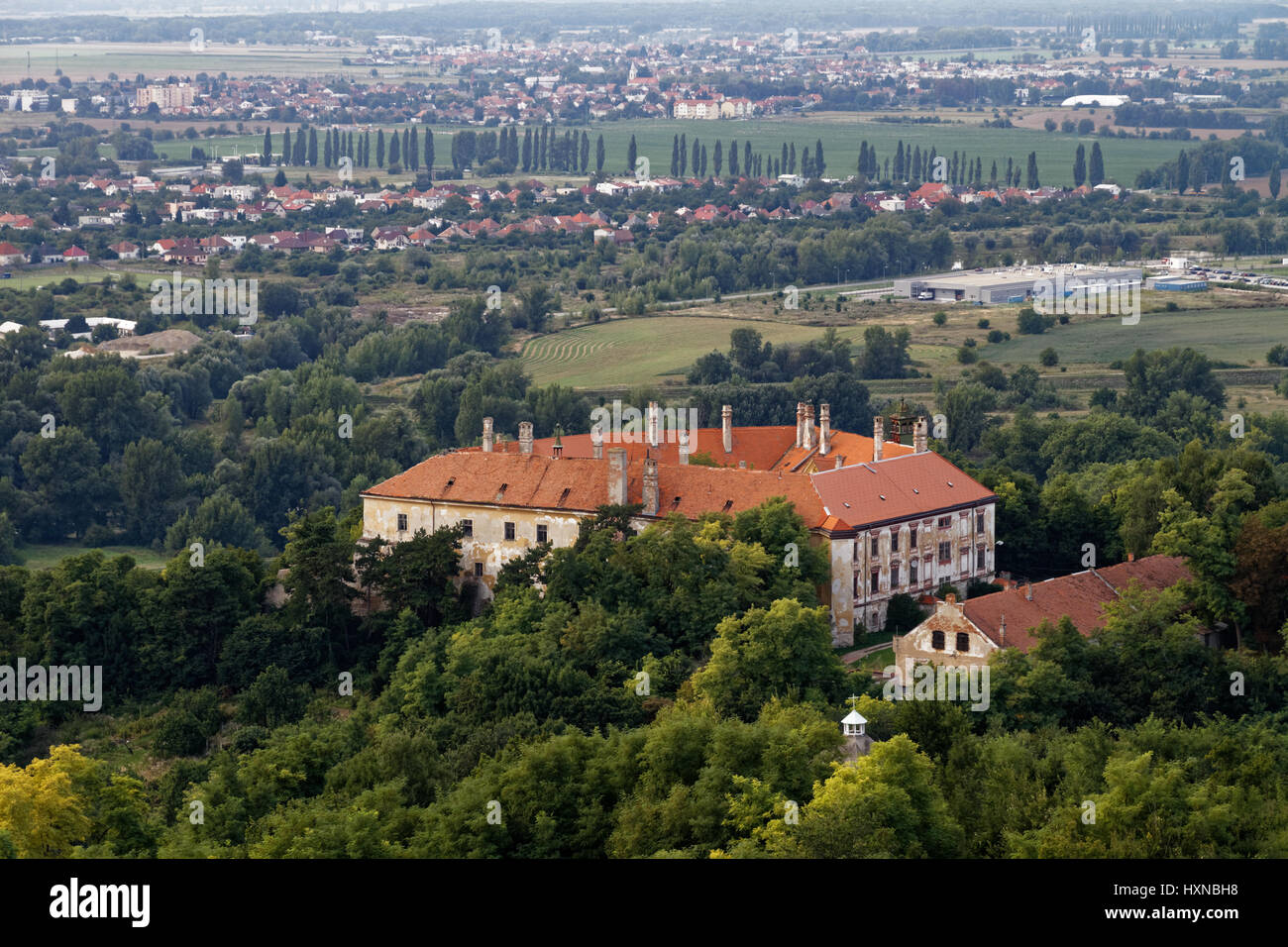 Castle/mansion in Hlohovec, Slovakia Stock Photo - Alamy