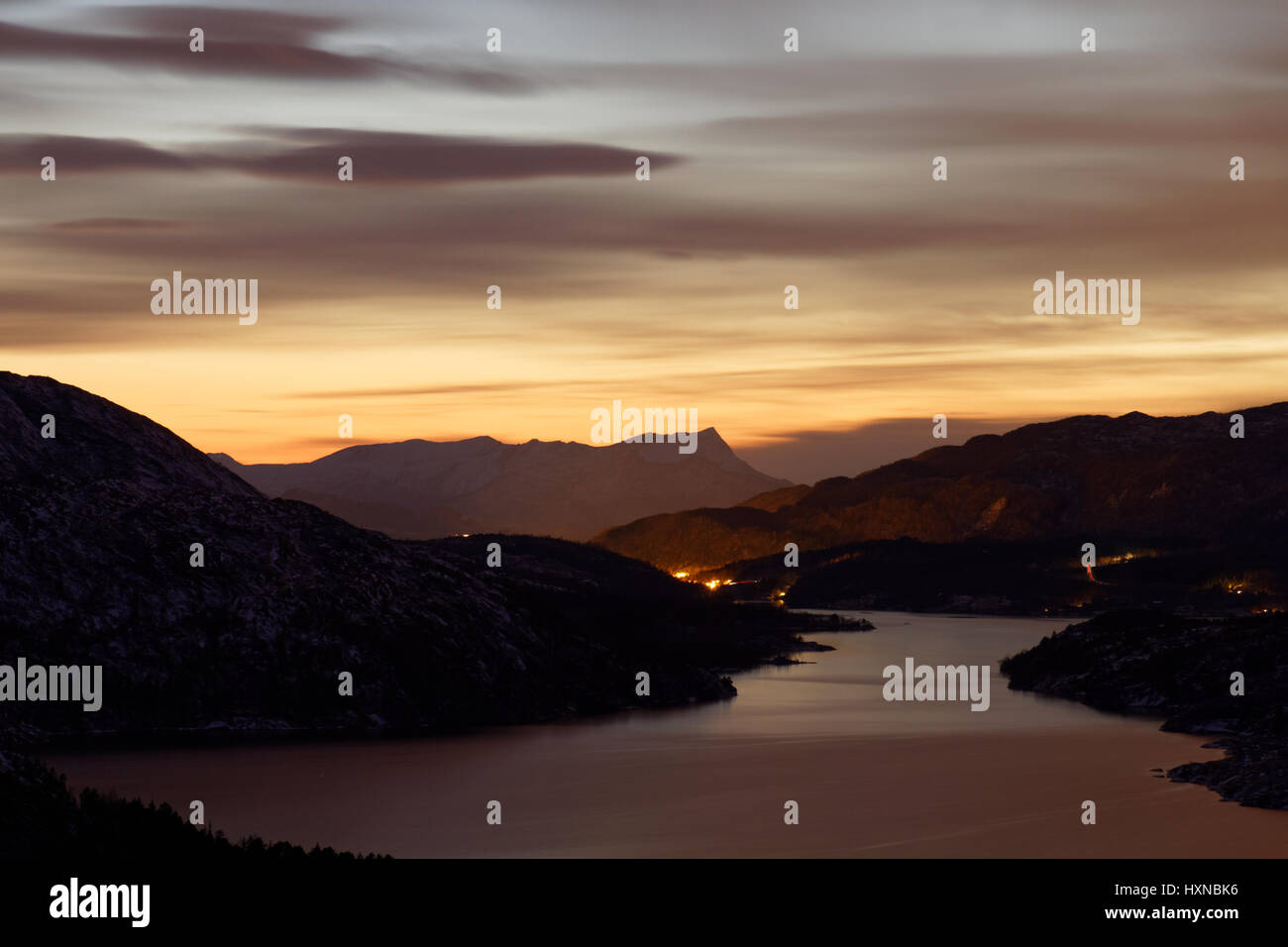 Etter solnedgang hi-res stock photography and images - Alamy