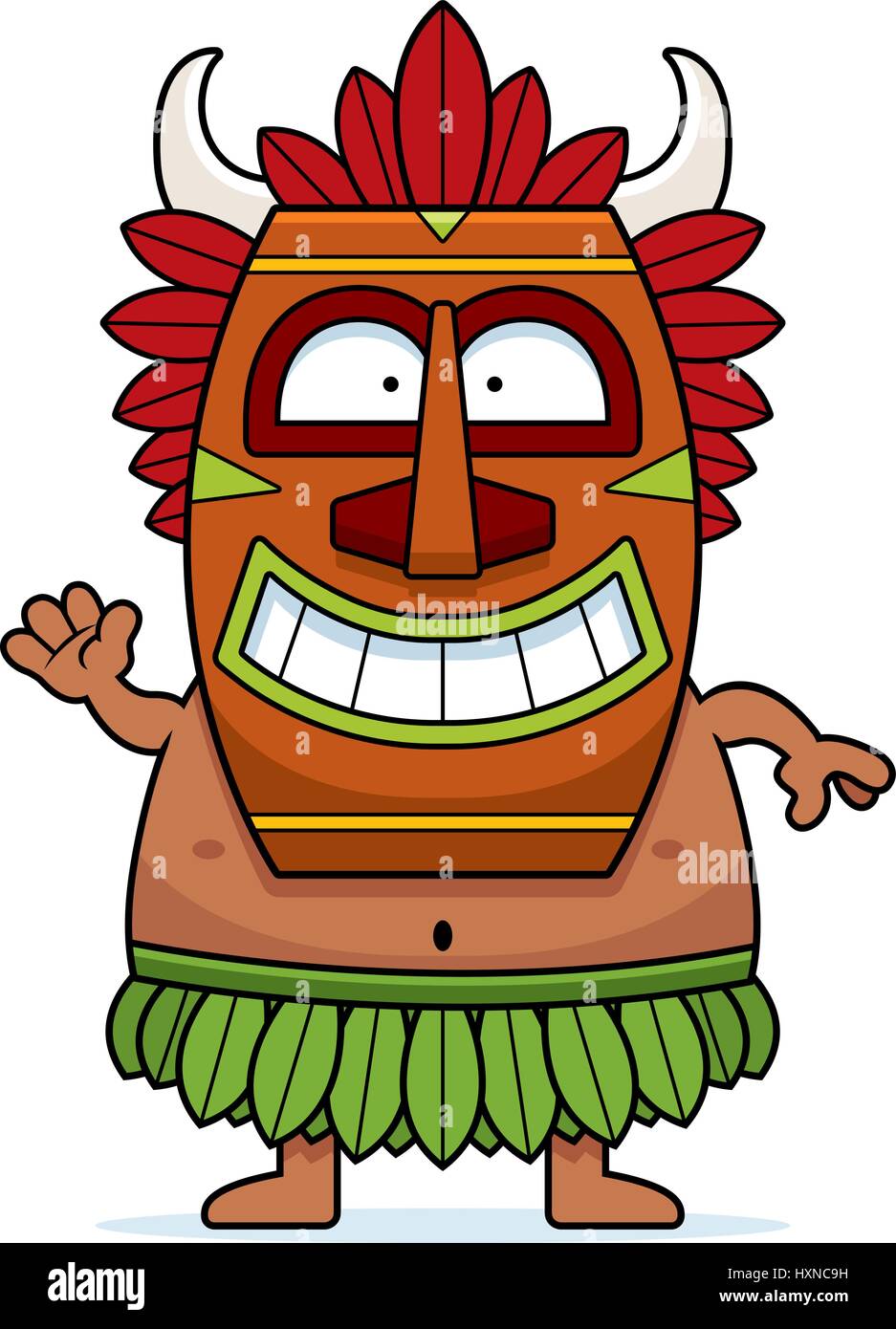 Witch doctor shaman mask Stock Vector Images - Alamy